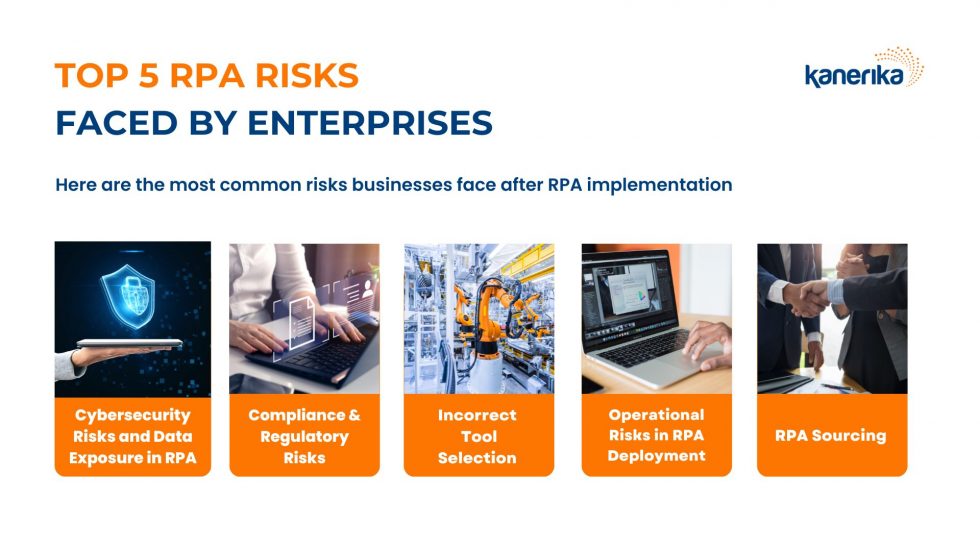 Navigating RPA Risks: Top 5 Challenges for Enterprises