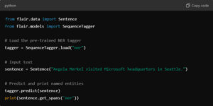 Named Entity Recognition: Tools, Techniques, and Applications