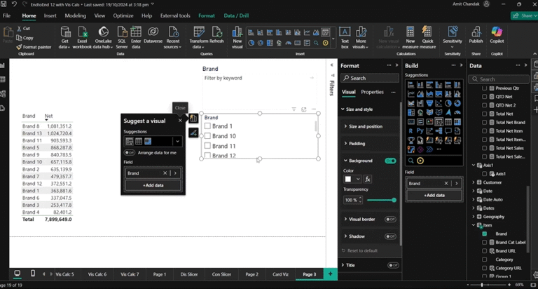 What is Text Slicer Visual in Power BI?