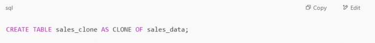 Simplify Data with Table Clones in Microsoft Fabric
