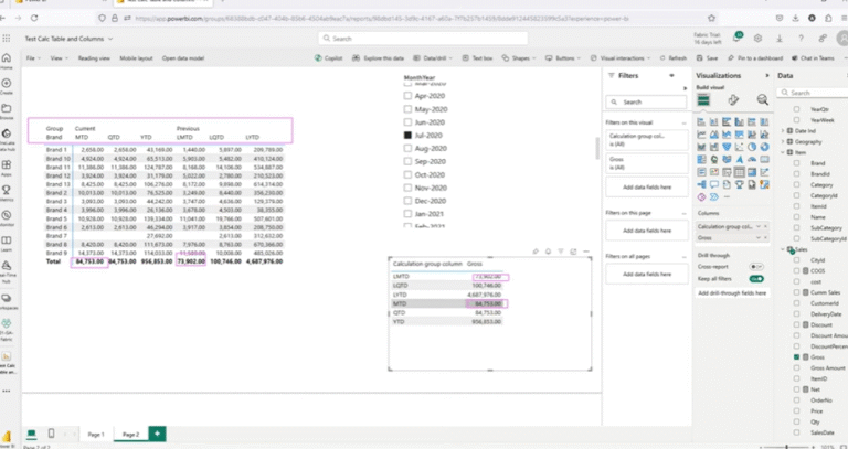 DAX Calculated Columns & Tables in Microsoft Fabric